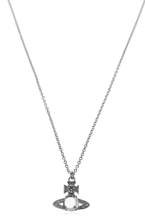 VIVIENNE WESTWOOD Brass Necklace ‘ondina - Silver