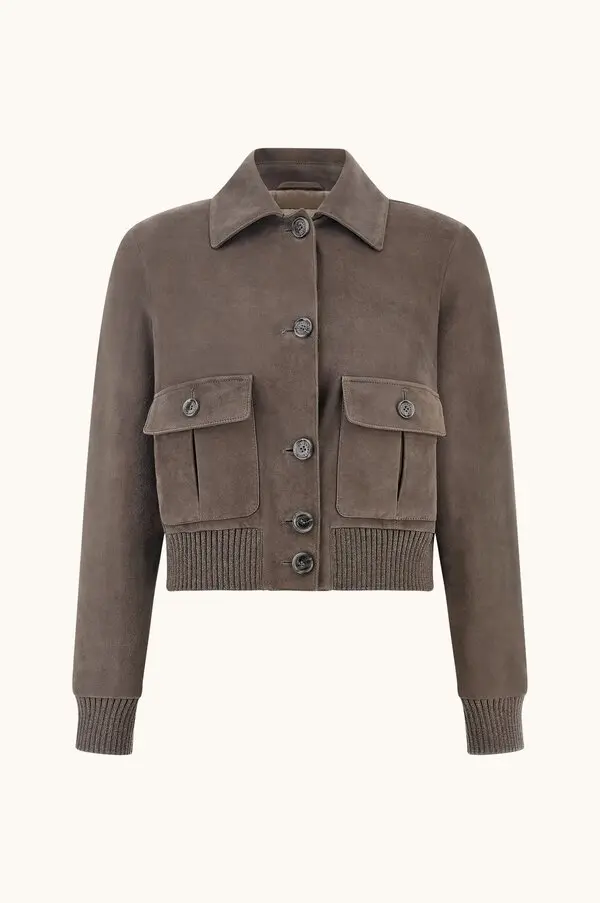 Paul & Shark Aqualeather Suede Jacket