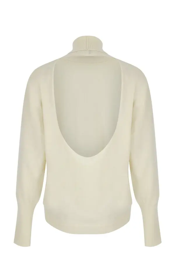 Zeynep Arçay Backless Cashmere Jumper