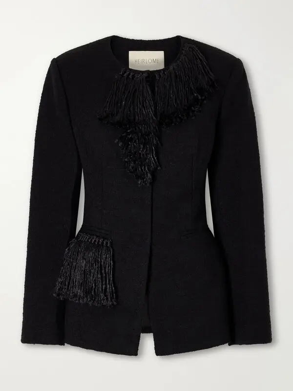 HEIRLOME Matilde Wool-blend Twill Jacket