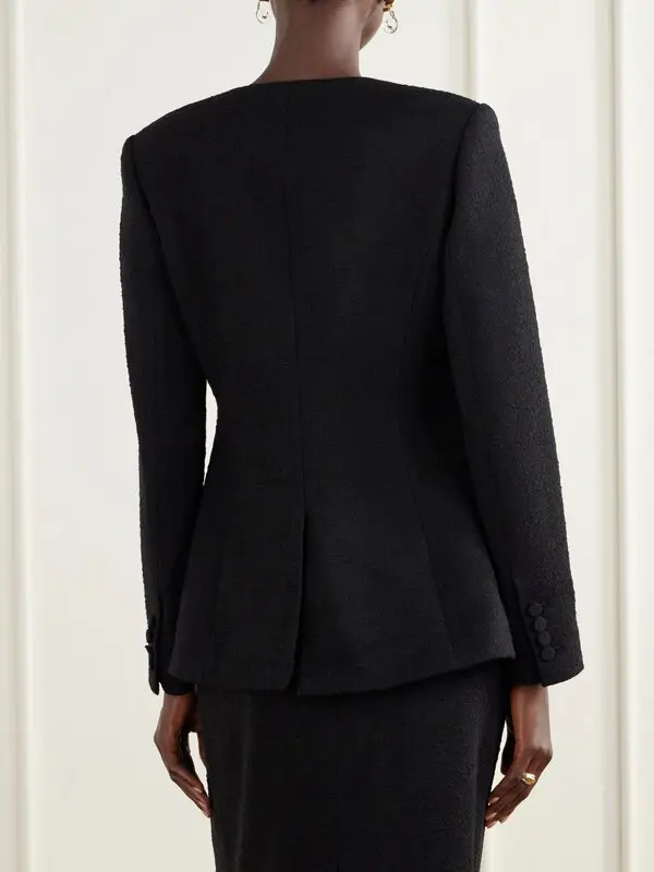 HEIRLOME Matilde Wool-blend Twill Jacket