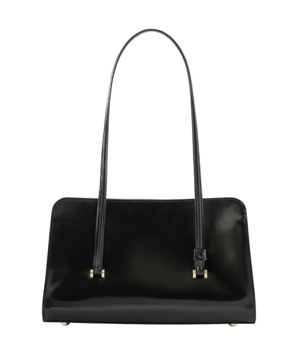 KALLMEYER Magazine Patent-leather Shoulder Bag - Black