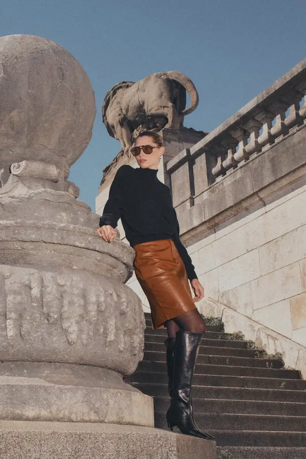 SAME Relaxed Cashmere Turtleneck