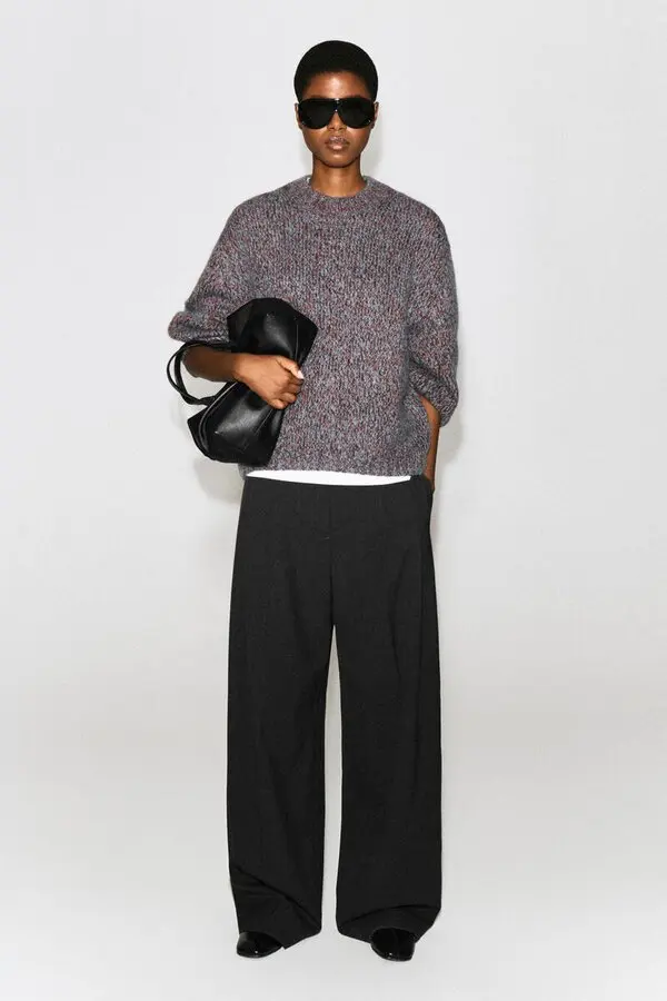 Cos Tri-tone Wool-mohair Sweater