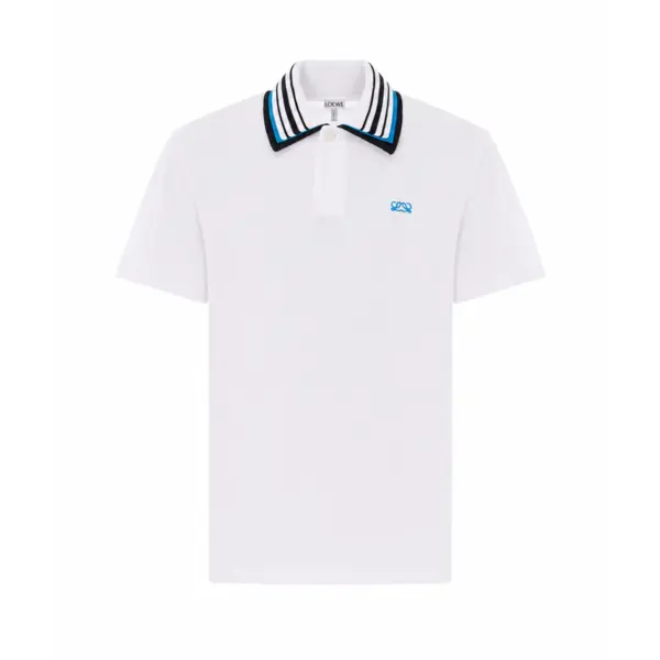Loewe Mini Logo Polo - White