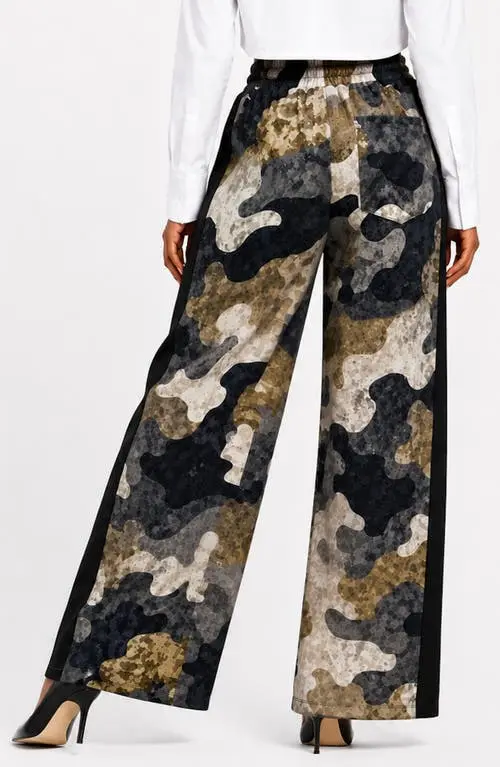DAI MODA Camo Wide Leg Pants