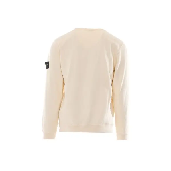 Stone Island Logo Sweatshirt - White