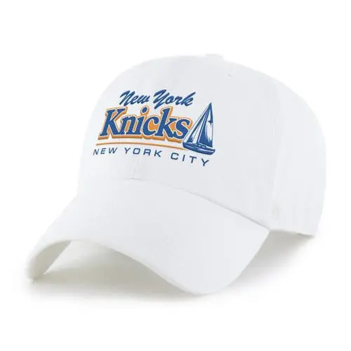'47 New York Knicks Boating Clean Up Adjustable Hat - White