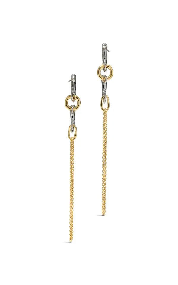 Alexis Bittar Solanales 14k -plated Crystal Tassel Earrings