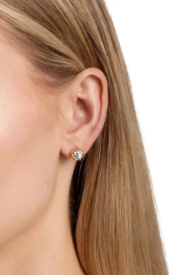 Alexis Bittar Asterales 14k -plated Molten Stud Earrings