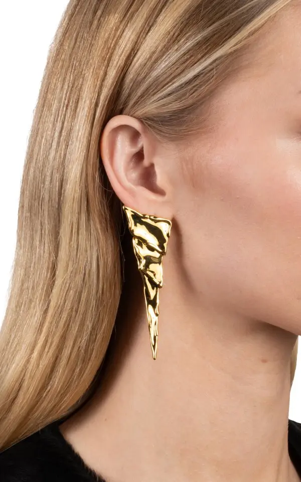 Alexis Bittar Molten Cascade 14k -plated Earring