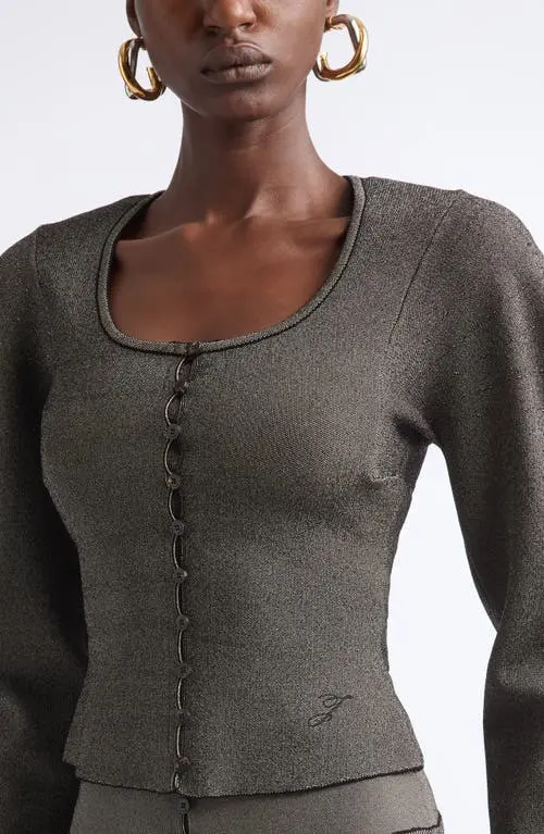 Jacquemus Le Cardigan Sera Cardigan - Dark Beige