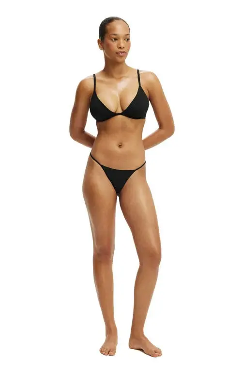 Cotton:on Body Bestee Plunge Bra - Black