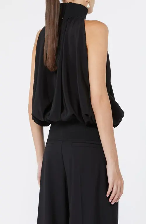 Sportmax Piovra Silk Shell With Ribbed Details