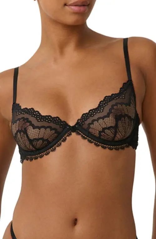 KAT THE LABEL Belverdere Lace Underwire Bra