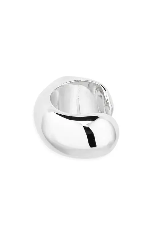 Bottega Veneta Sterling Silver Ear Cuff