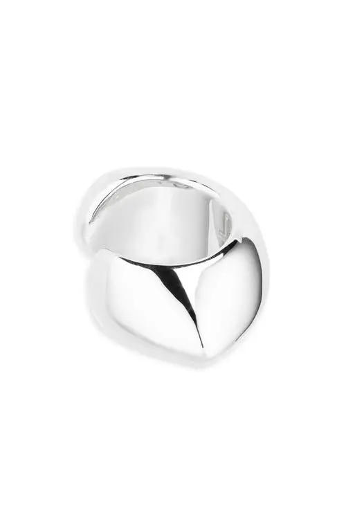 Bottega Veneta Sterling Silver Ear Cuff