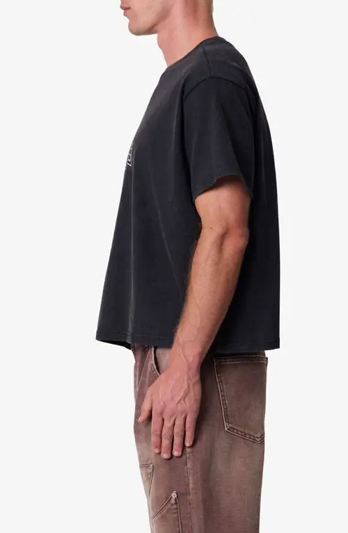 Mnml Washed La Cotton Graphic T-shirt
