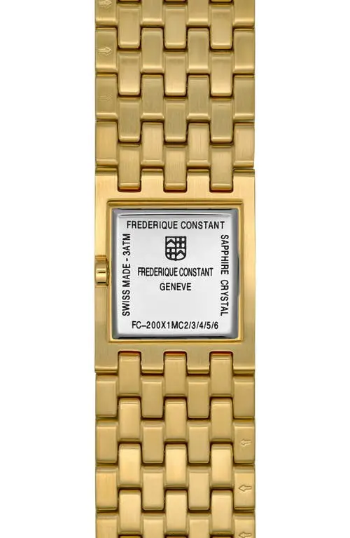 FREDERIQUE CONSTANT Classics Manchette Bracelet Watch - Gold-tone