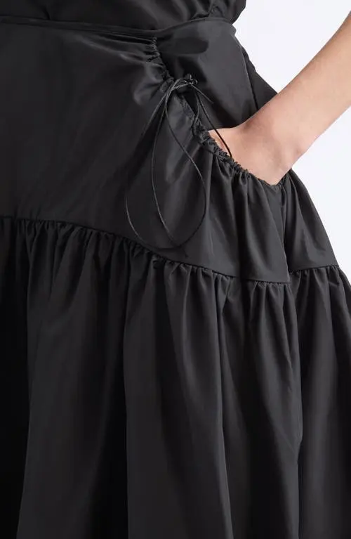 Cecilie Bahnsen Filly Recycled Faille Midi Skirt