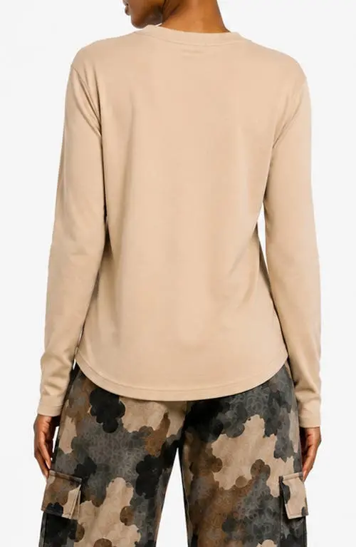 DAI MODA Button Up Long Sleeve T-shirt