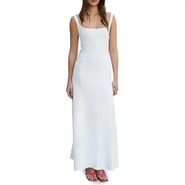 MARCELLA Marvin Tank Ponté Maxi Dress