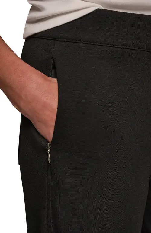 Donna Karan New York Jet Setter High Waist Barrel Leg Pants - Black