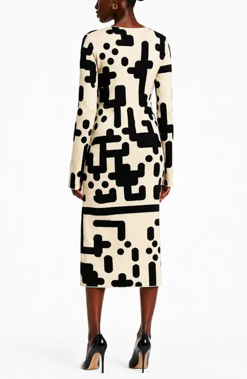 DAI MODA Boat Neck Sweater Dress
