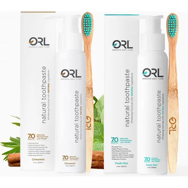 ORL Yours & Mine Toothpaste Combofresh Mint & Cinnamint