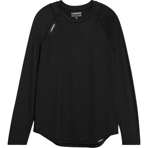 LEGENDS Enzo Performance Long Sleeve T-shirt - Black
