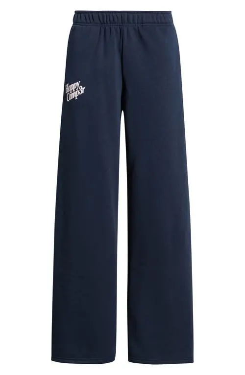 HAPPY CAMP3R Logo Wide Leg Sweatpants