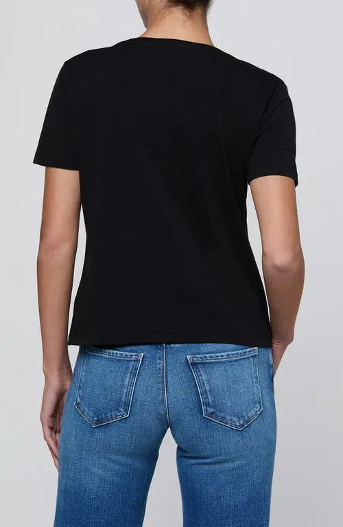 L'Agence Brianna Relaxed T-shirt - Black