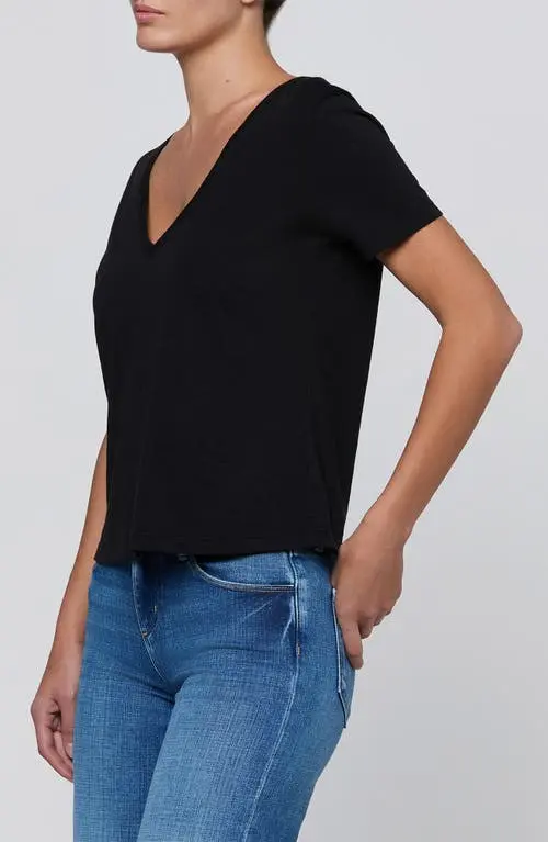 L'Agence Brianna Relaxed T-shirt - Black