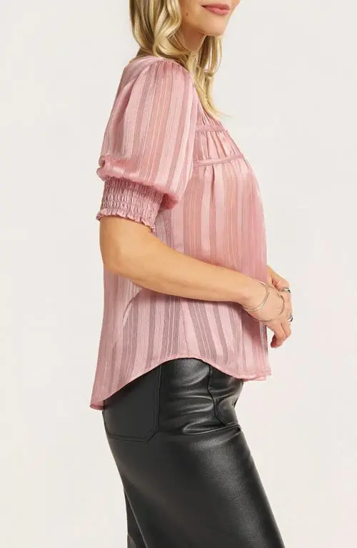 Matty M. Indie Shirred Top