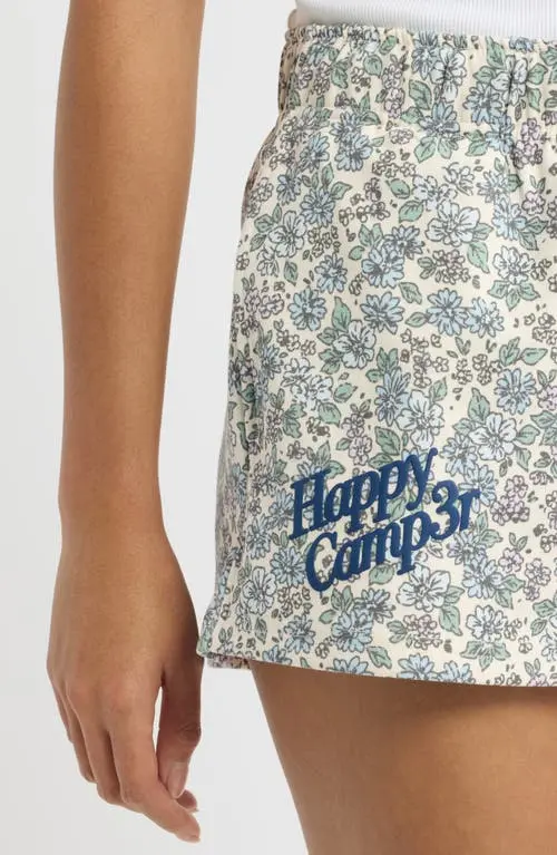 HAPPY CAMP3R Garden Scuba Shorts