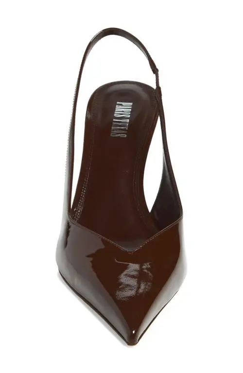Paris Texas Lidia Slingback Pump