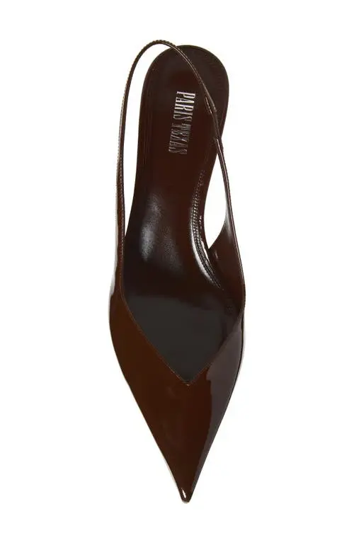 Paris Texas Lidia Slingback Pump