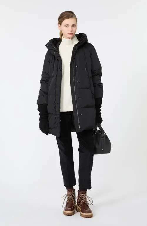 Max Mara Newbembo Quilted Down Coat