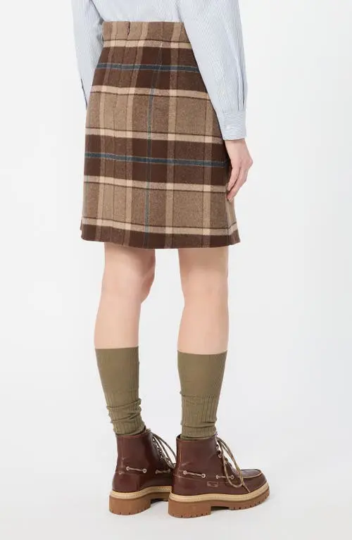 Max Mara Wool A-line Skirt