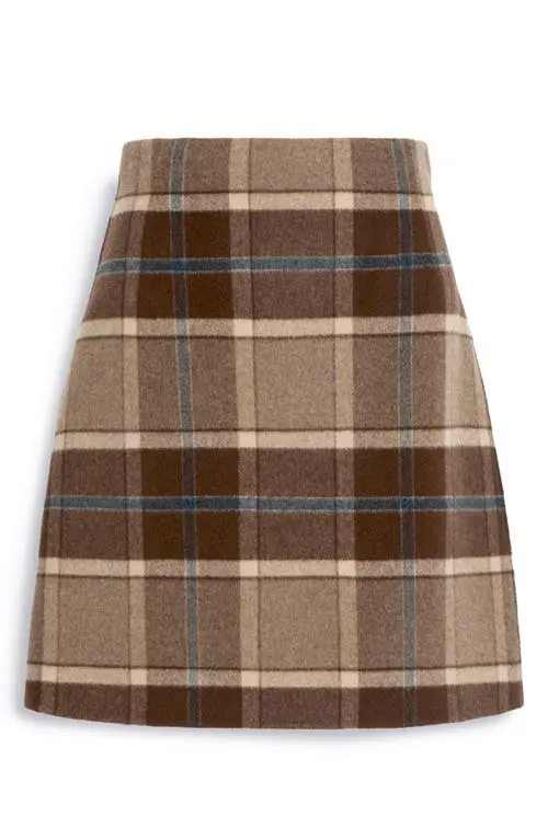 Max Mara Wool A-line Skirt