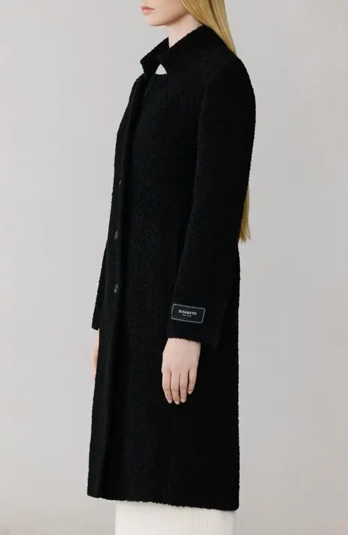 Soia & Kyo Diane Wool Blend Coat - Black