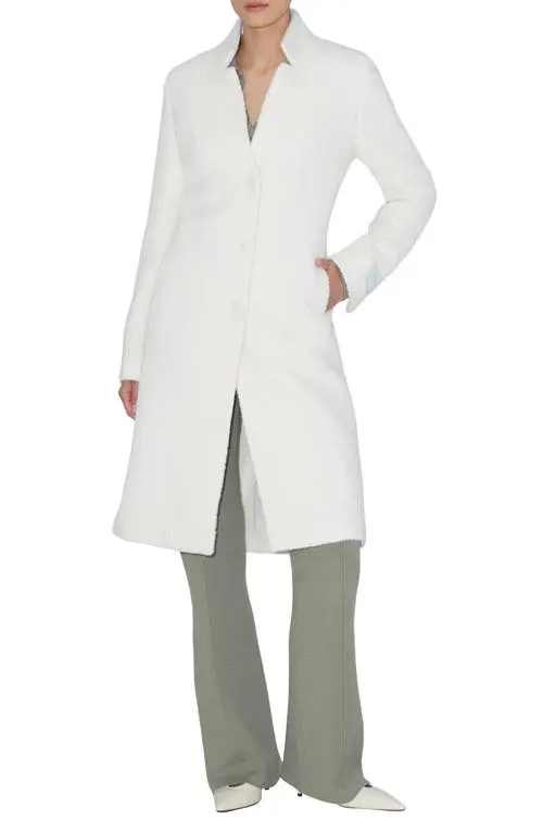 Soia & Kyo Diane Wool Blend Coat - Powder