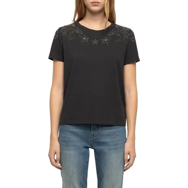 Zadig&Voltaire Alys Rhinestone Tee