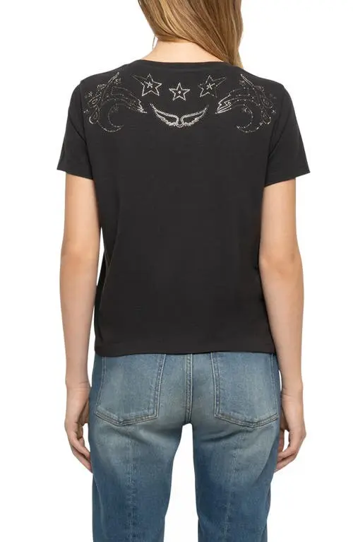 Zadig&Voltaire Alys Rhinestone Tee