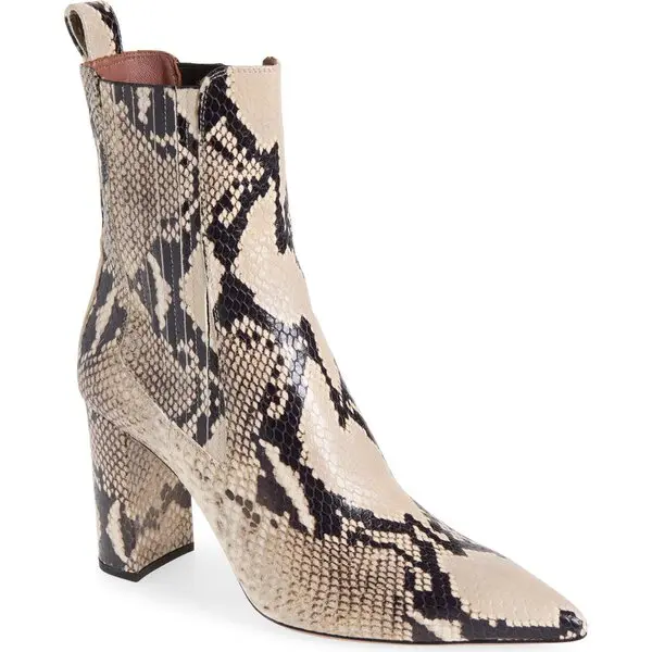 Paris Texas Anja Pointed Toe Chelsea Boot - Naturale