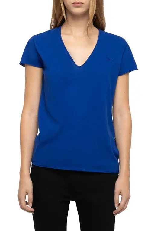 Zadig&Voltaire Story Fishnet Stars Cotton Tee