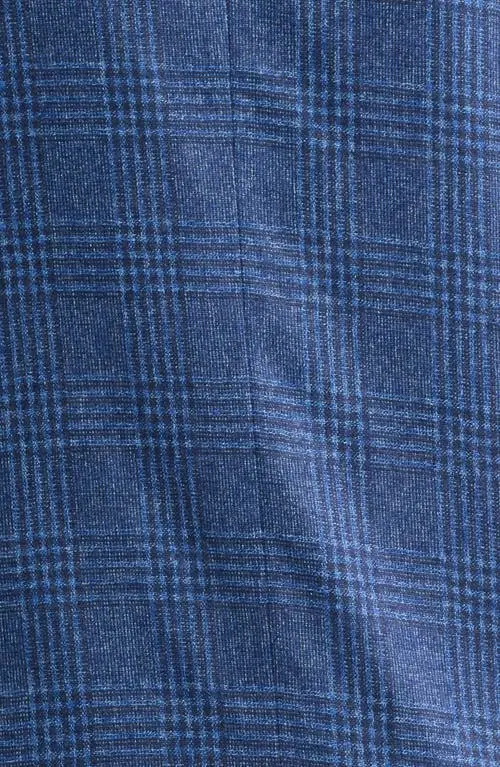 John Varvatos Bleecker Two-button Wool Blend Plaid Suit