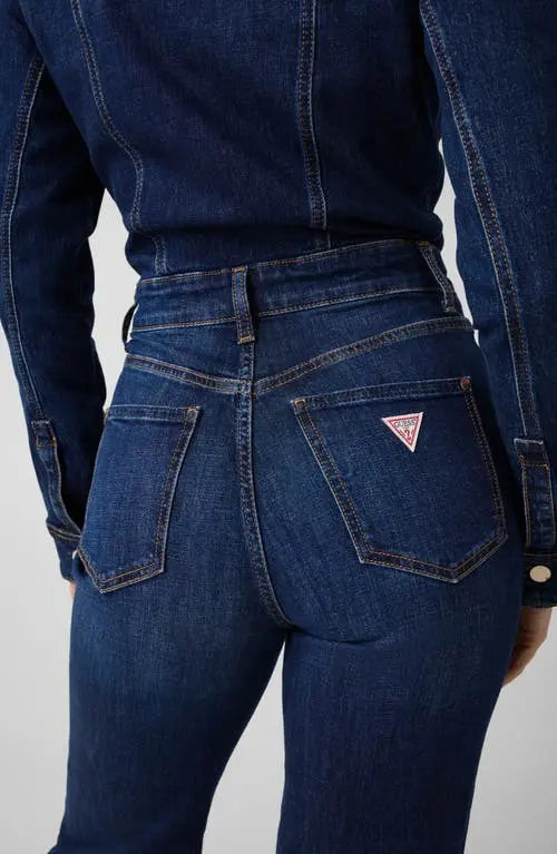 Guess Carrie Long Sleeve Denim Jumpsuit