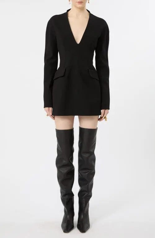 Sportmax Plunging V-neck Minidress