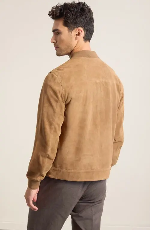 Nordstrom Suede Bomber Jacket